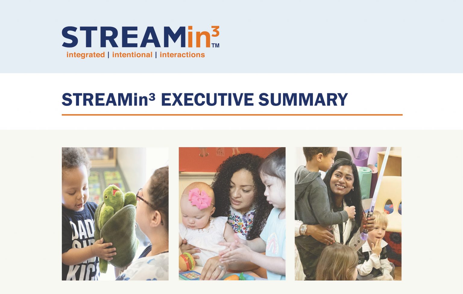 STREAMin³ Curriculum Model - STREAMin3